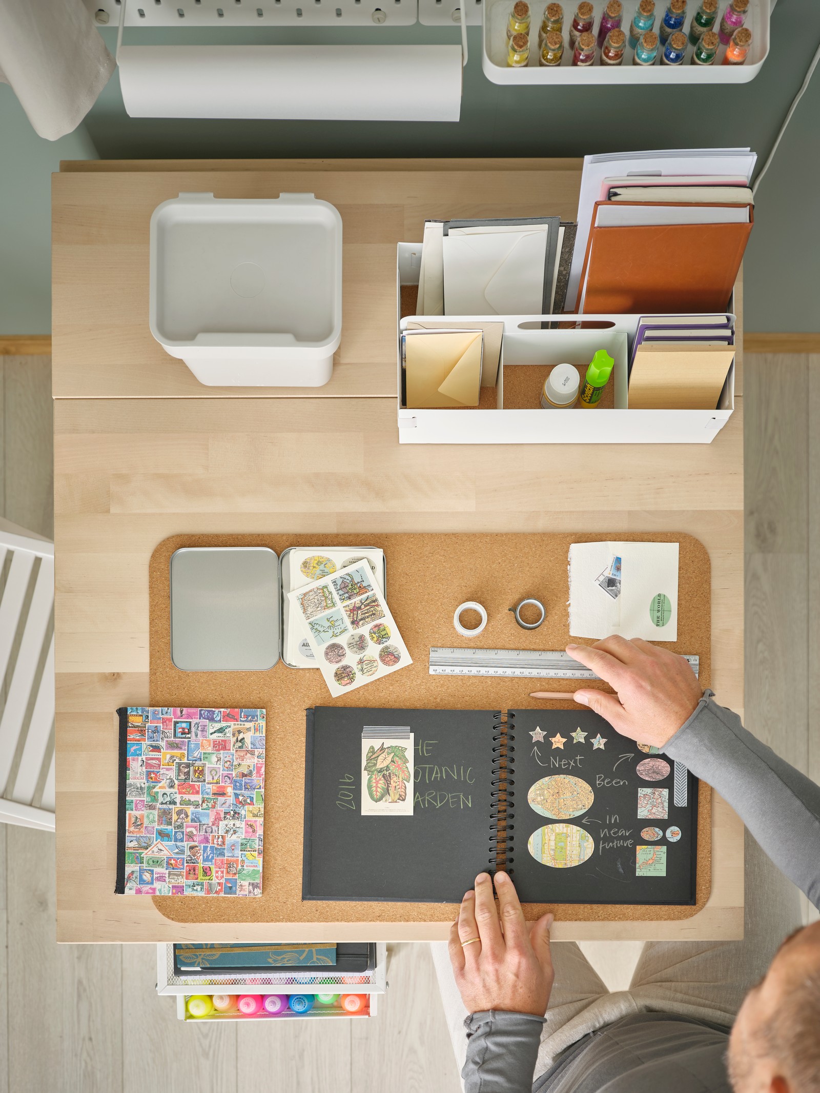 How to create a flexible on-and-off home hobby corner - IKEA UK