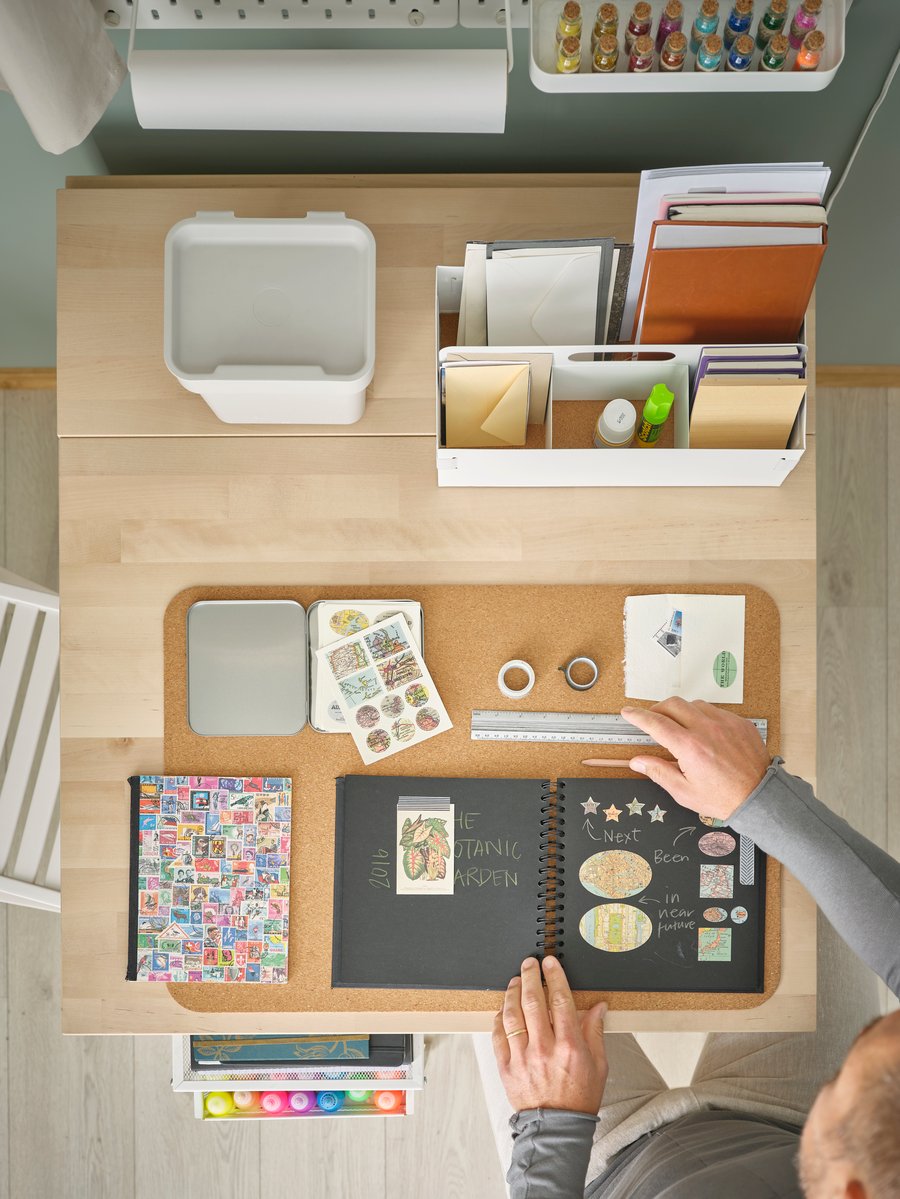 How to create a flexible on-and-off home hobby corner - IKEA UK