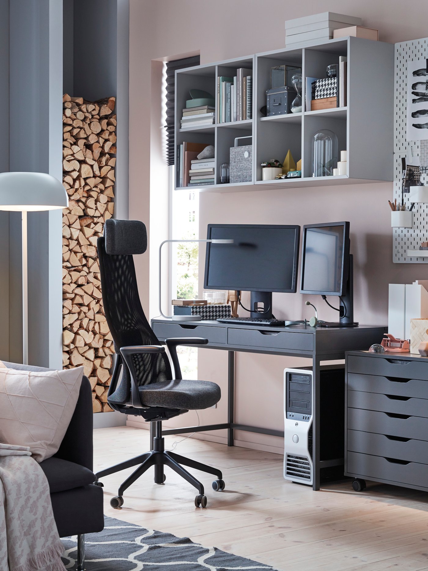 Indret et flot kontor derhjemme - Lad dig inspirere - IKEA