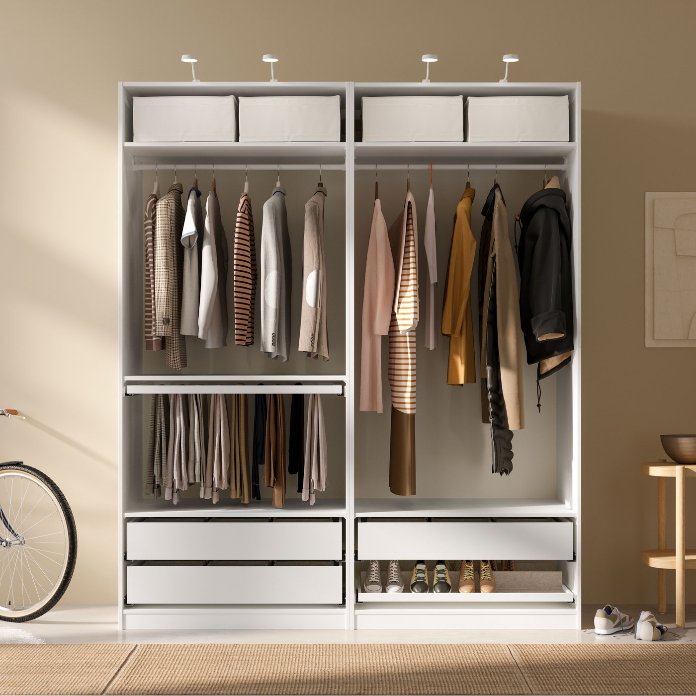 Shop Customized Wardrobe Online UAE (Save 45%) - IKEA