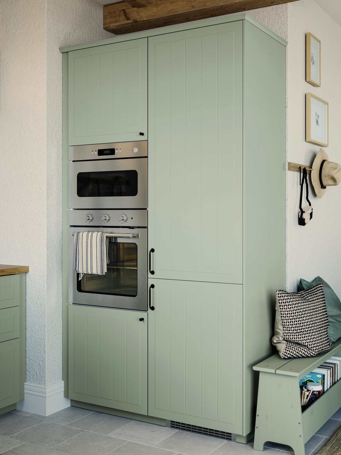 Matt Sage Green Kitchen - METOD Kitchen Systems - IKEA UK