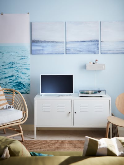 A fresh and vibrant living room - IKEA