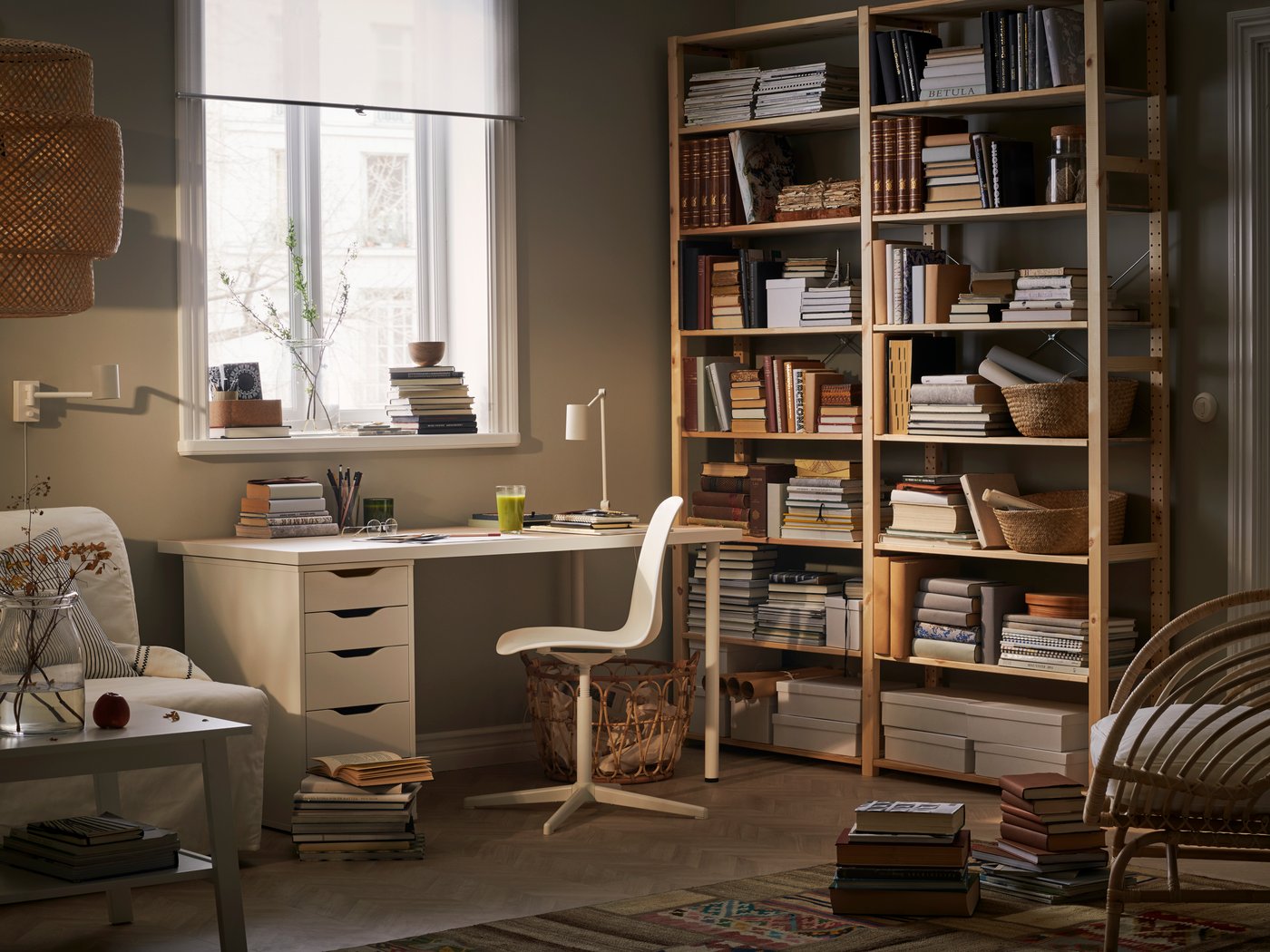An Ideal Space for Your Books With IVAR Bookshelves - IKEA