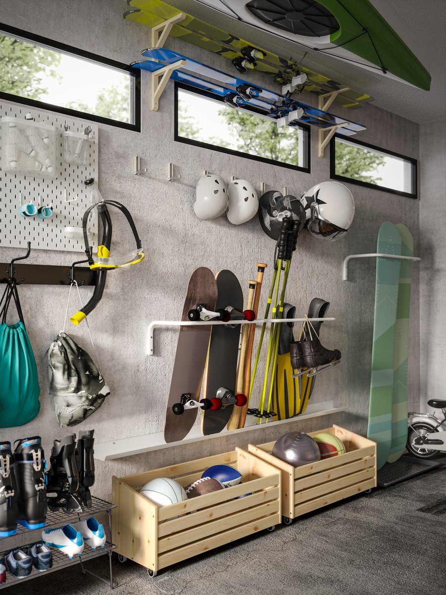 6 Garage Storage, Organisation, and Shelving Ideas - IKEA Australia