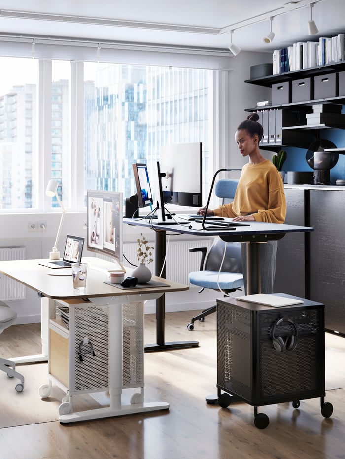 Set up your own ergonomic workspace - IKEA