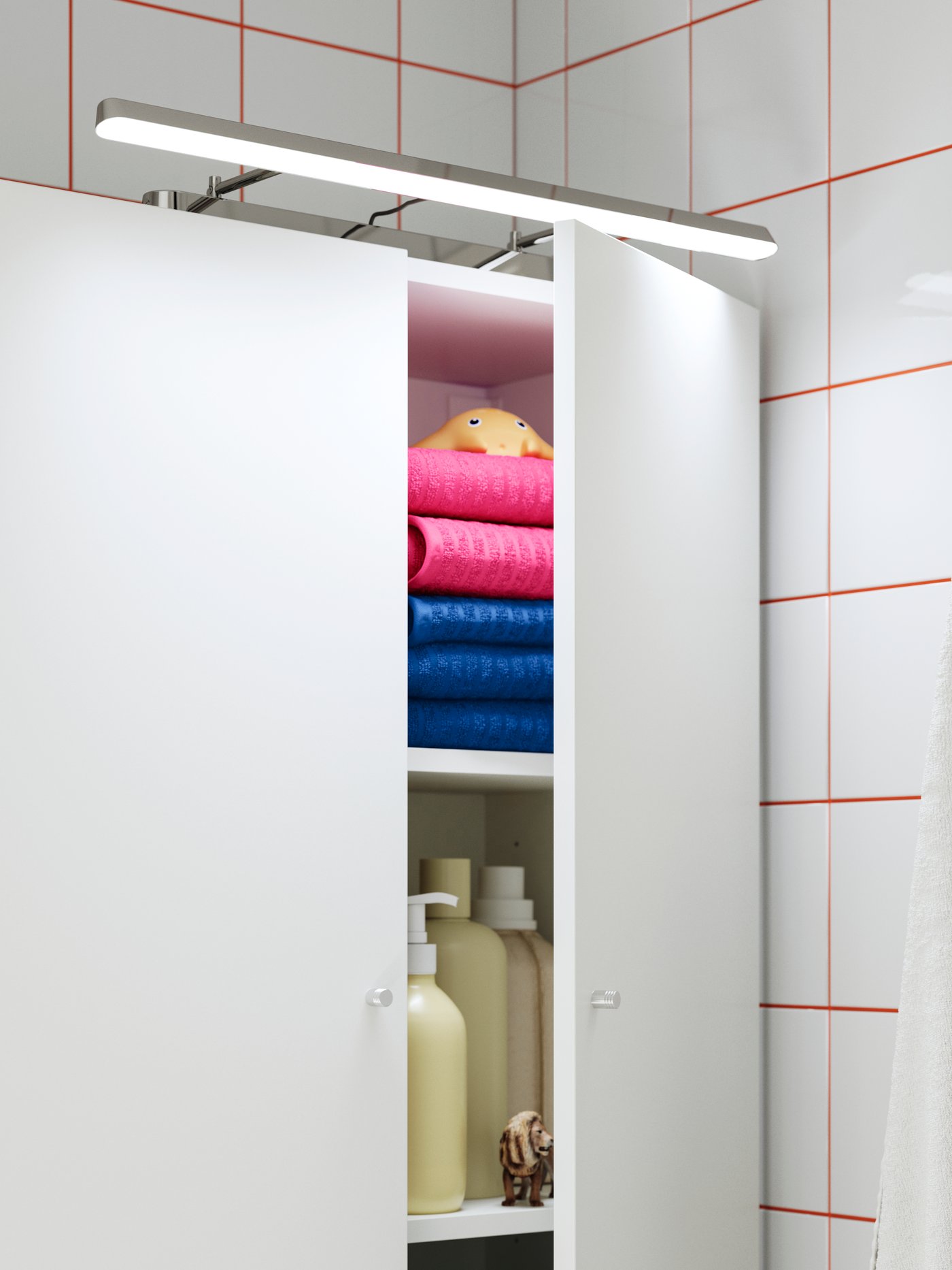 Badrumsbelysning – lampor för badrum, spegel & tak - IKEA