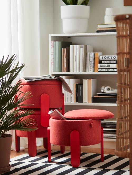 Taburetky a podnožky - IKEA