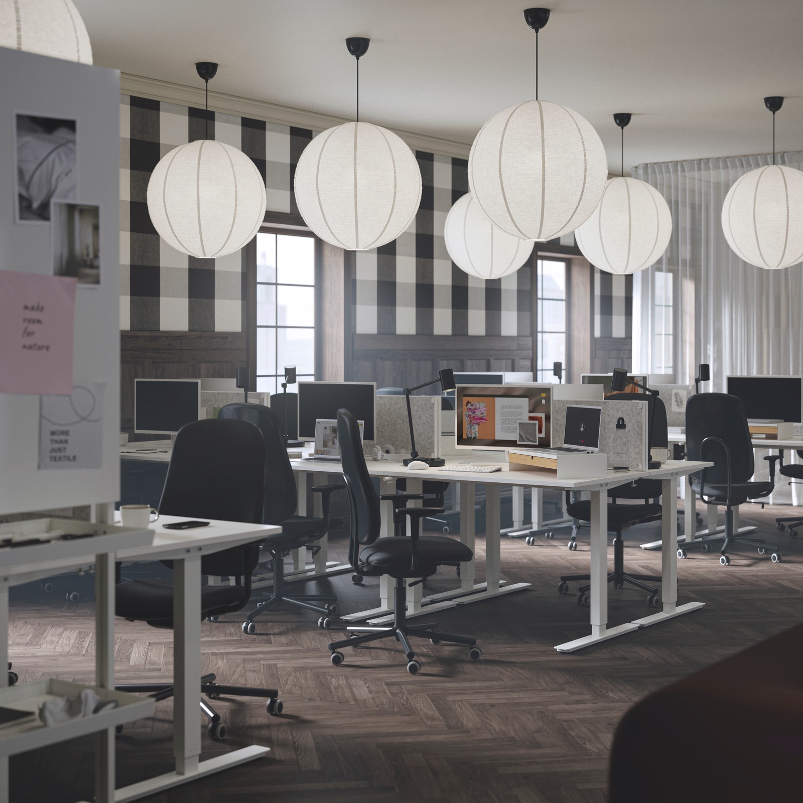 Ideas for an updated office space with various zones - IKEA