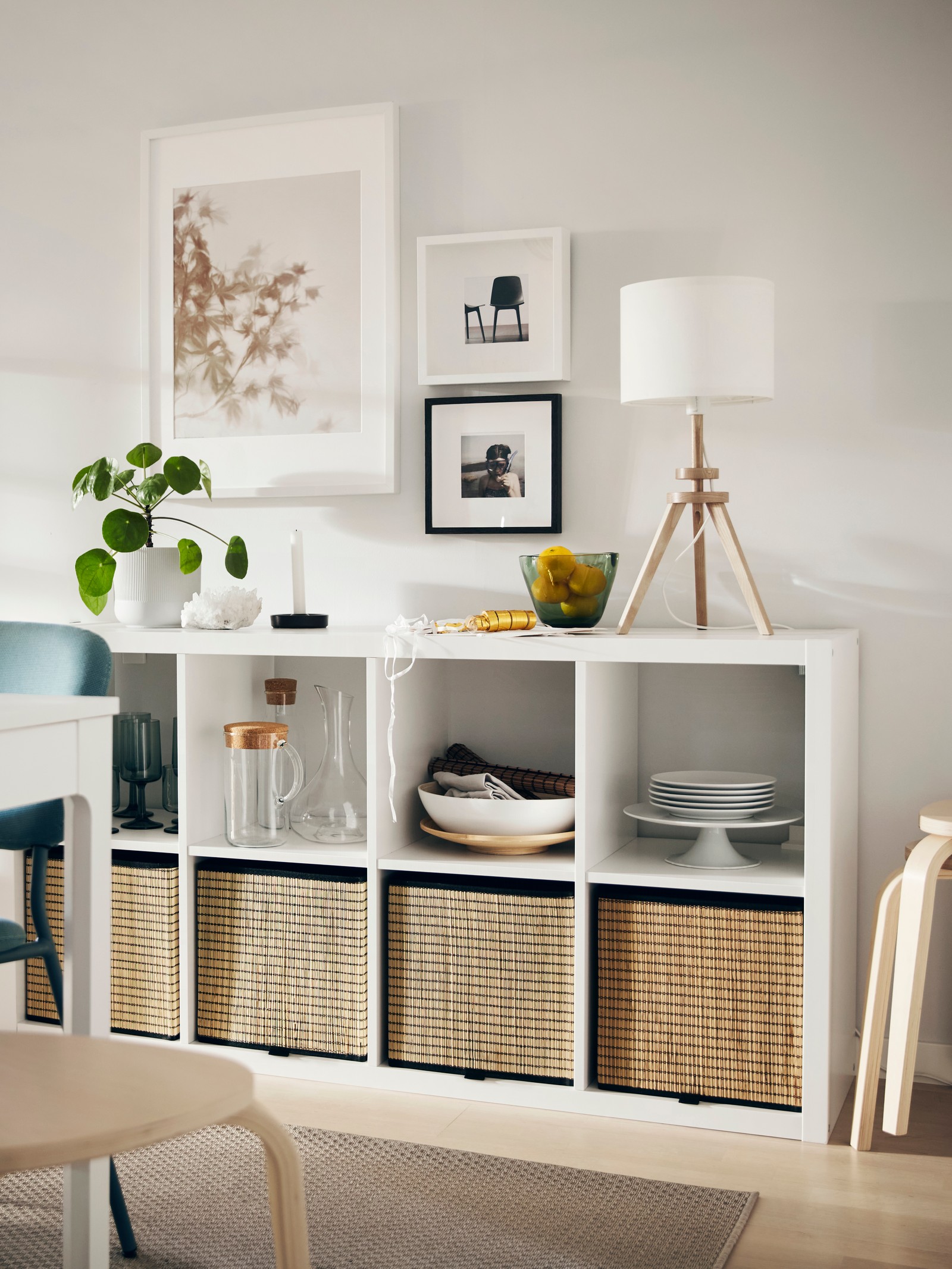 KALLAX förvaringsserie för praktiska och flexibla lösningar - IKEA