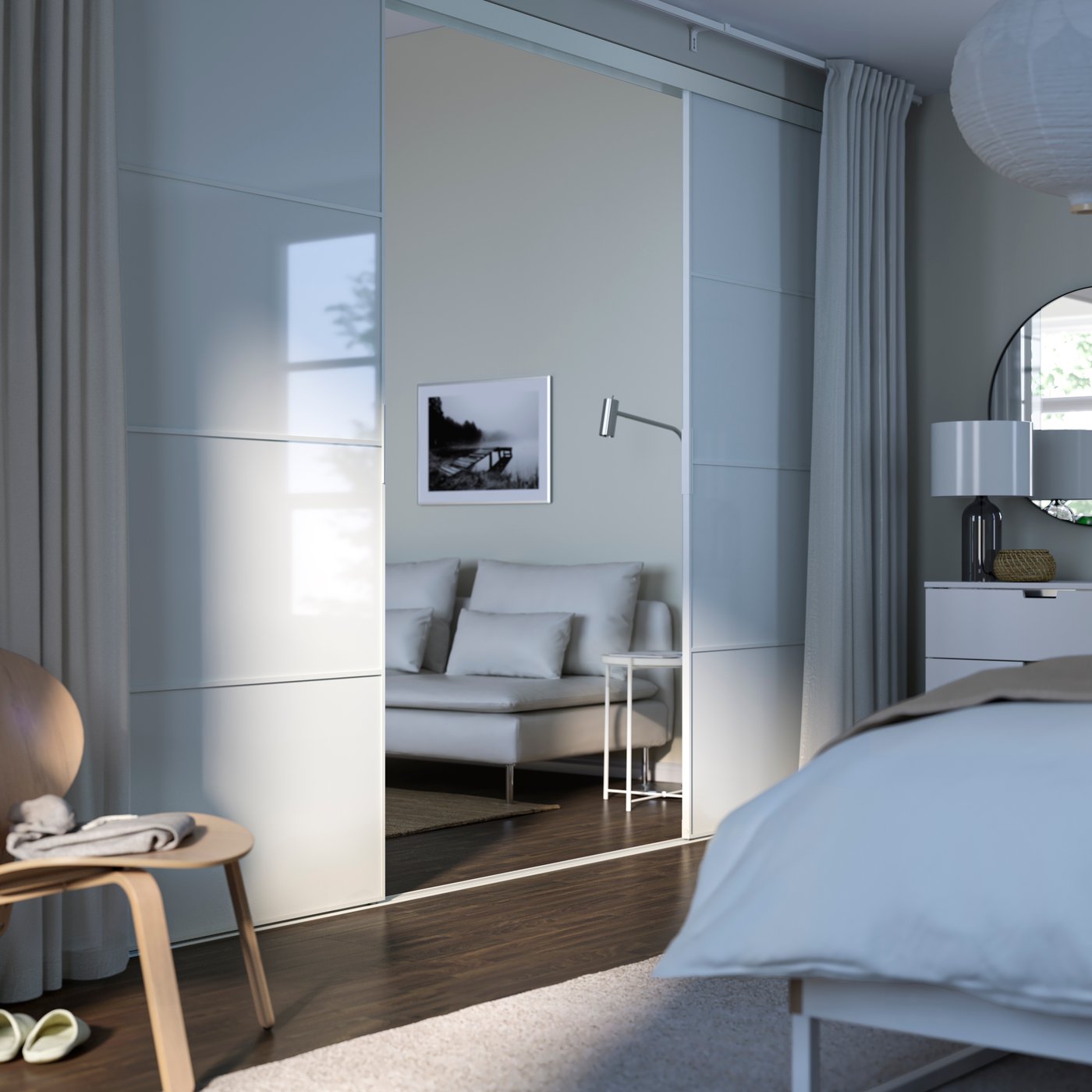 SKYTTA Sliding Door System - IKEA CA