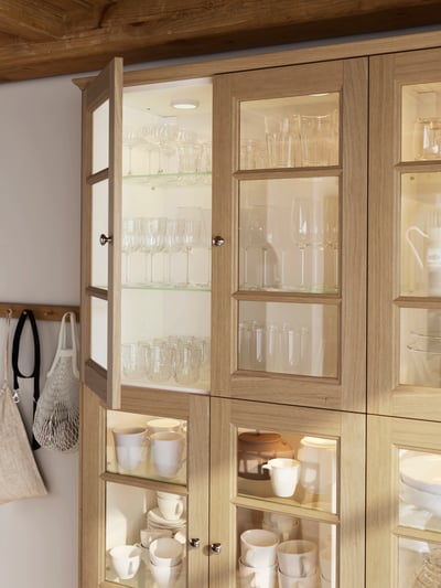 Find out about VEDHAMN oak kitchen fronts - IKEA