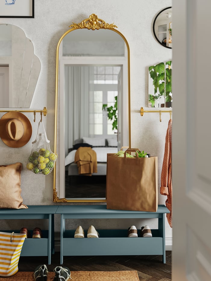 Inspiring ideas to help transform your narrow hallway - IKEA
