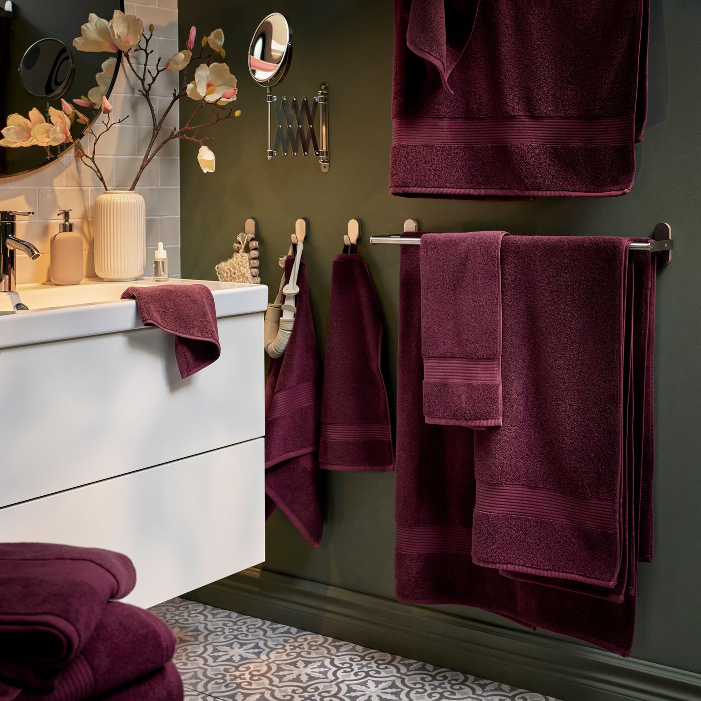 Buy Bathroom Textiles Online - Bathroom Furniture - IKEA