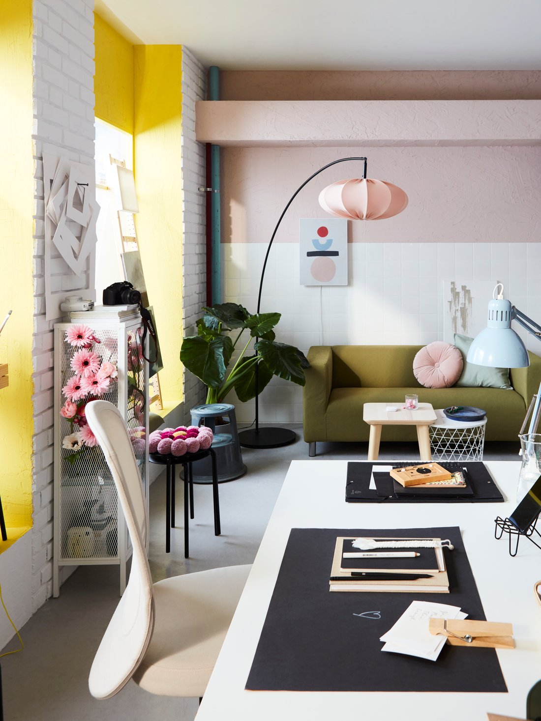 Get tips to create an inspiring workspace at home - IKEA