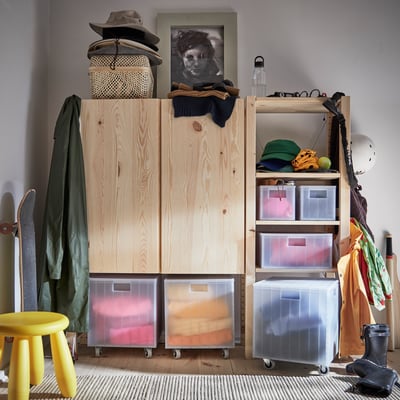 Complete and compact set-up for your home laundry - IKEA