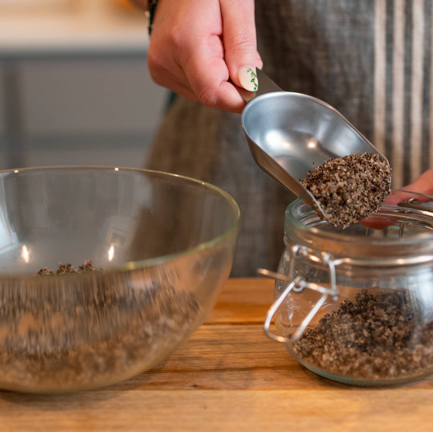 DIY body scrub exfoliation at home - IKEA