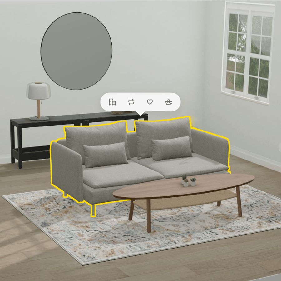 STOCKHOLM Sofa, Seglora natural - IKEA