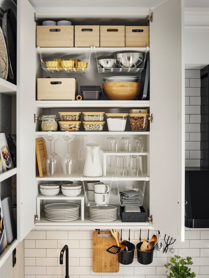 Kitchen cabinet & drawer organizers - IKEA
