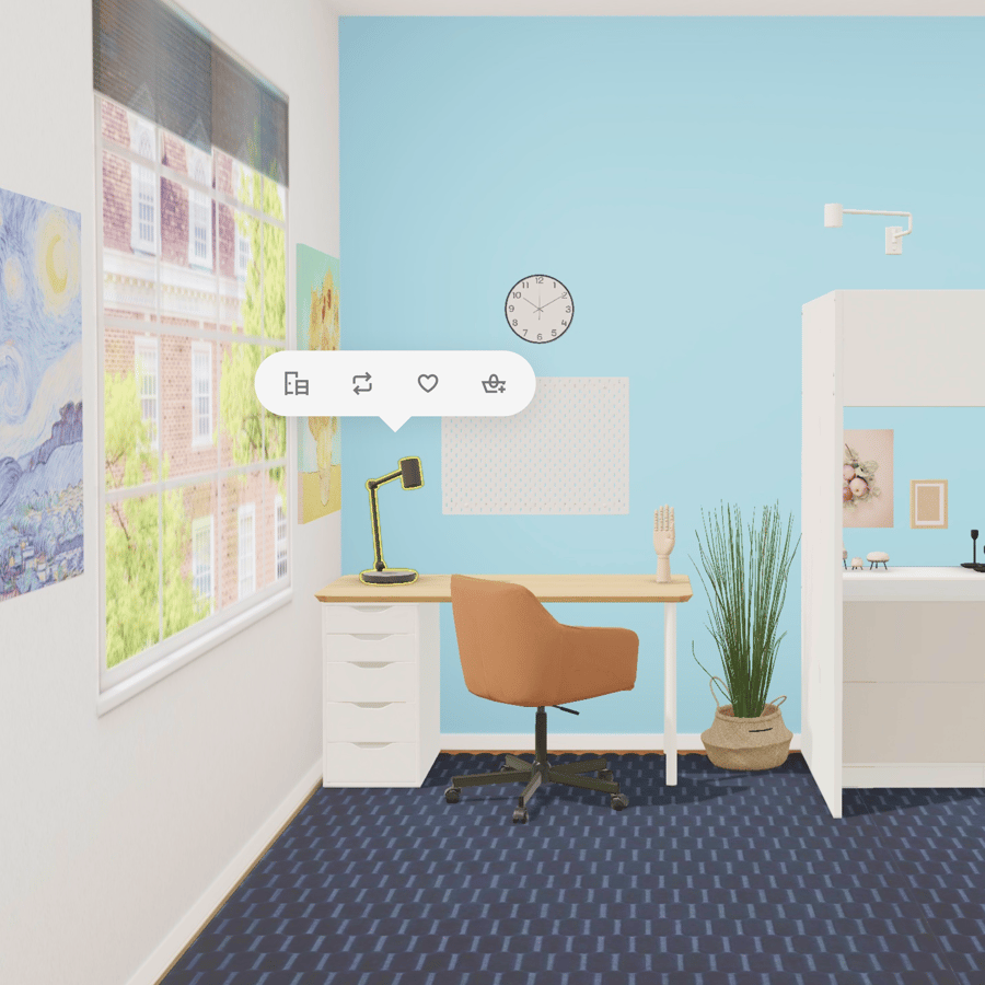 FLOTTILJ desk lamp, beige - IKEA CA