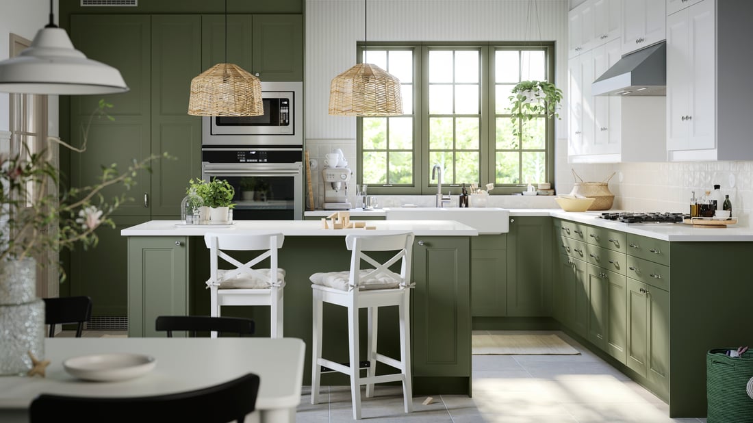 Create your farmhouse kitchen with AXSTAD fronts - IKEA