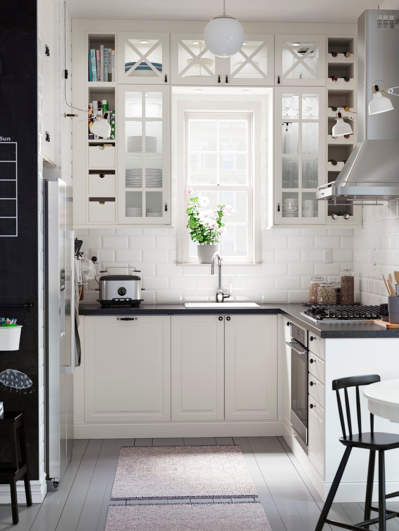 Cuisines METOD finition BODBYN blanc cassé - IKEA