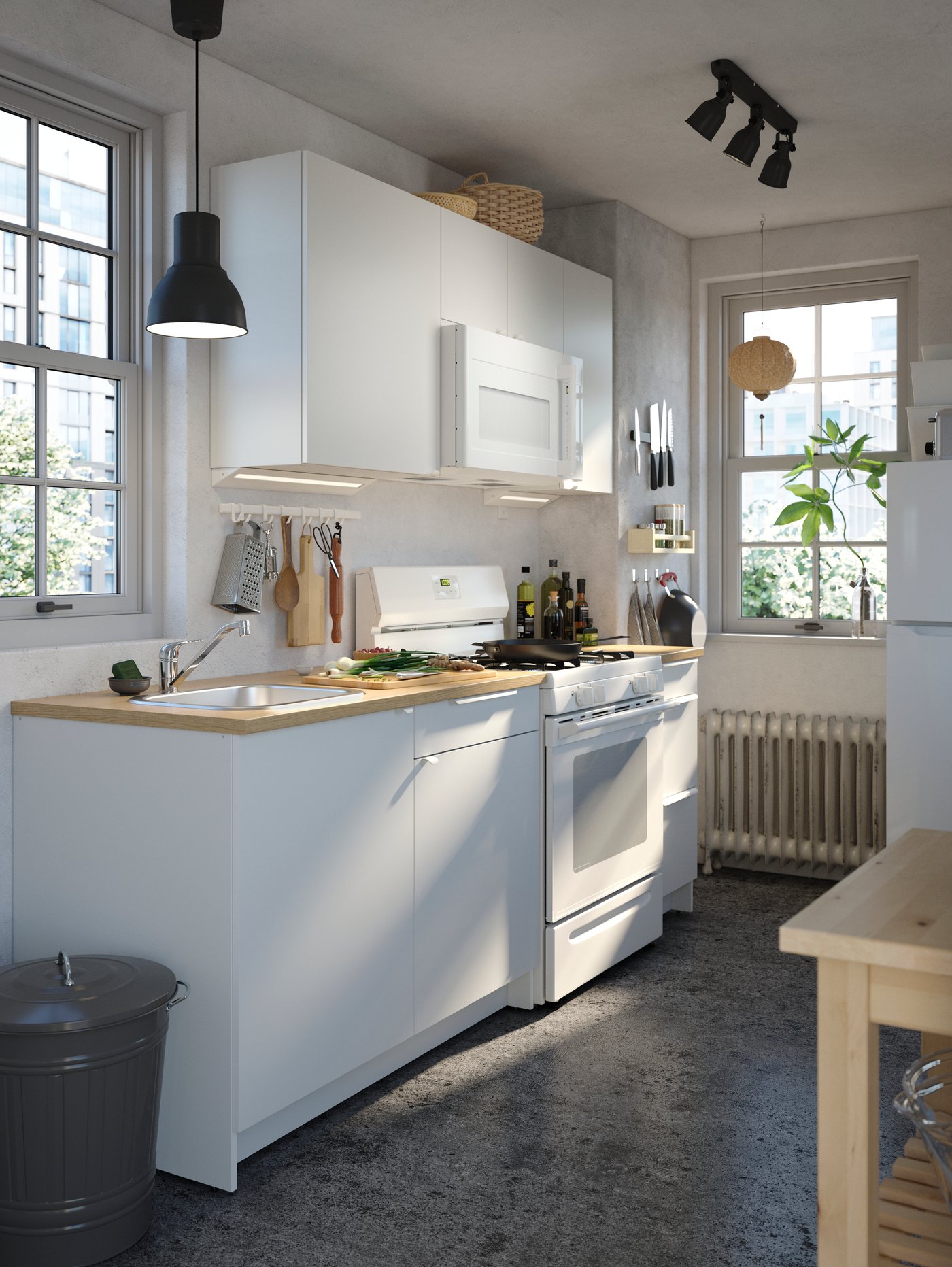 Shop KNOXHULT Modular Kitchen - Small Unit Kitchens - IKEA US