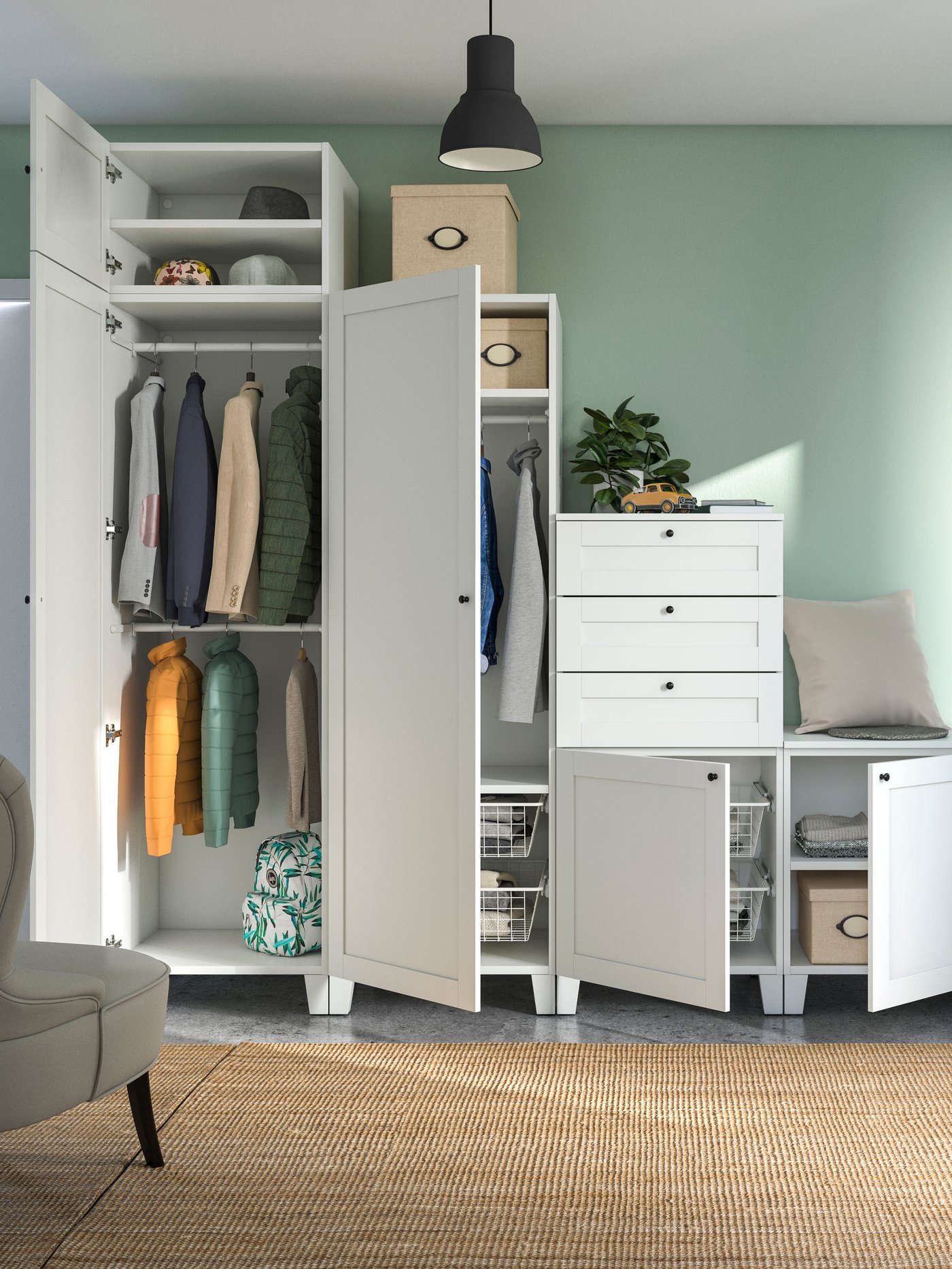 Systém PLATSA - IKEA