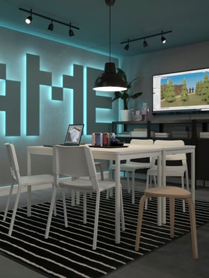 A creative gaming studio that looks the part - IKEA