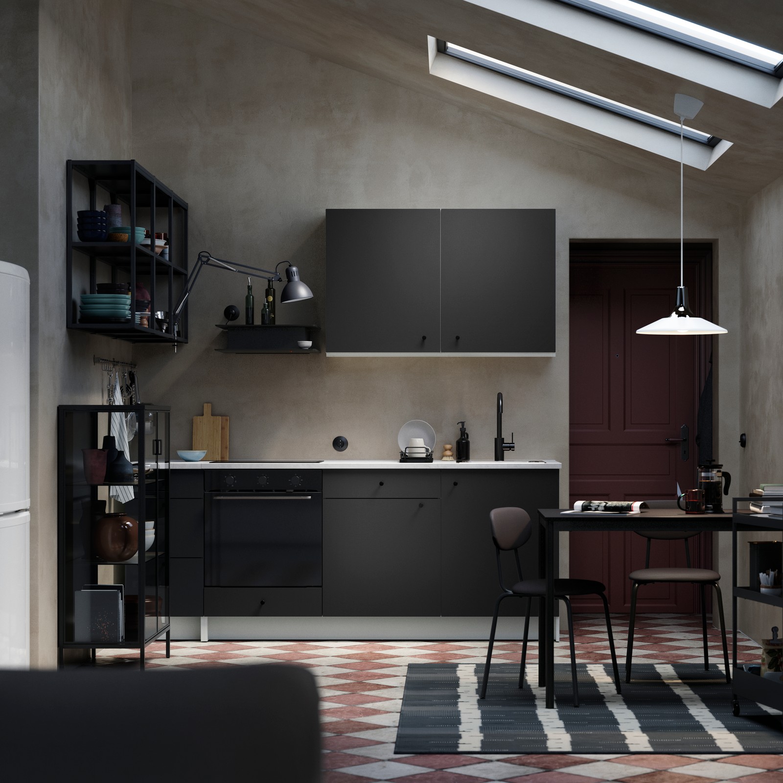 A small stylish kitchen with lots of attitude - IKEA