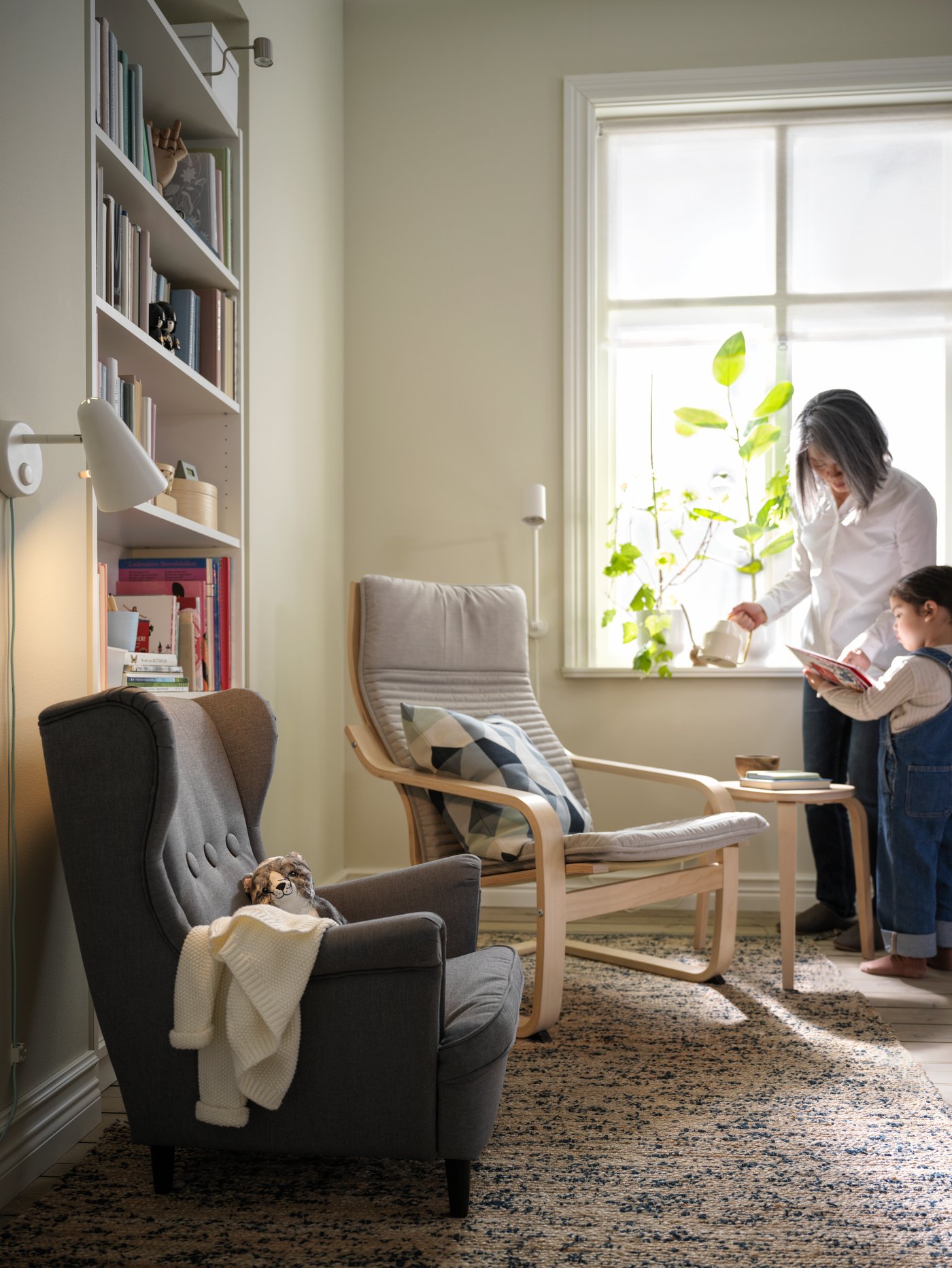 Cosy nursing corner for baby and me time - IKEA