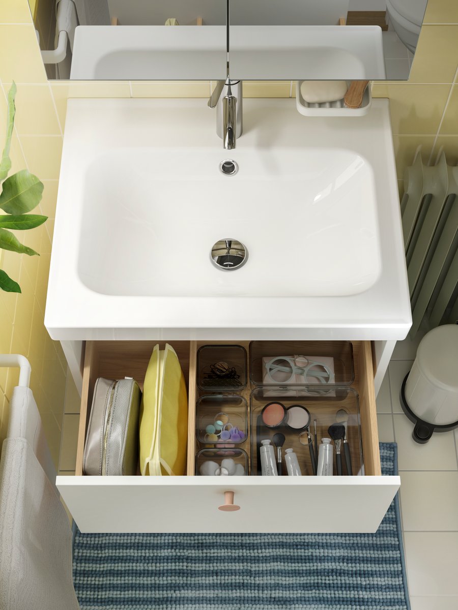 Easy storage ideas to keep your bathroom organized - IKEA