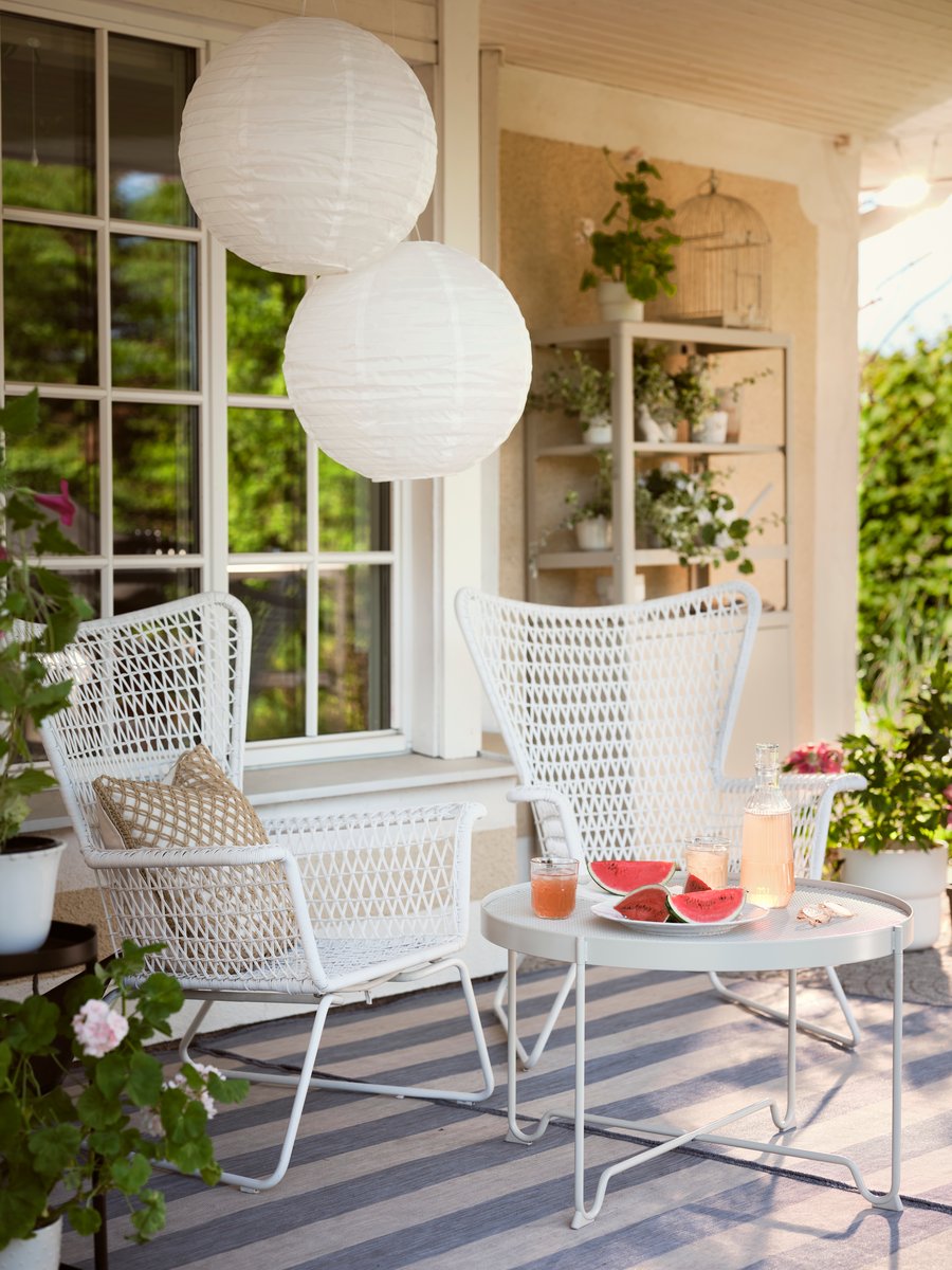 Outdoor furniture ideas for a summer terrace - IKEA