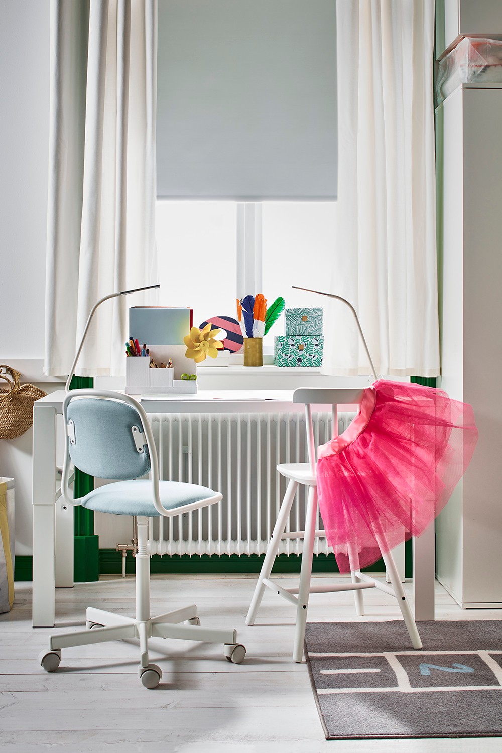 Study room | Kids study table | Kids chair - IKEA