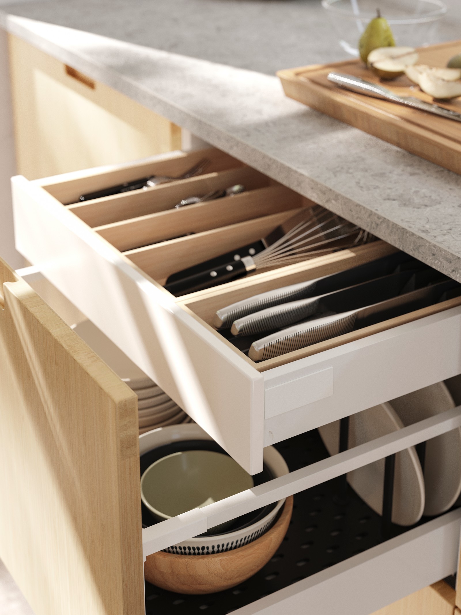 Kitchen cabinet & drawer organizers - IKEA