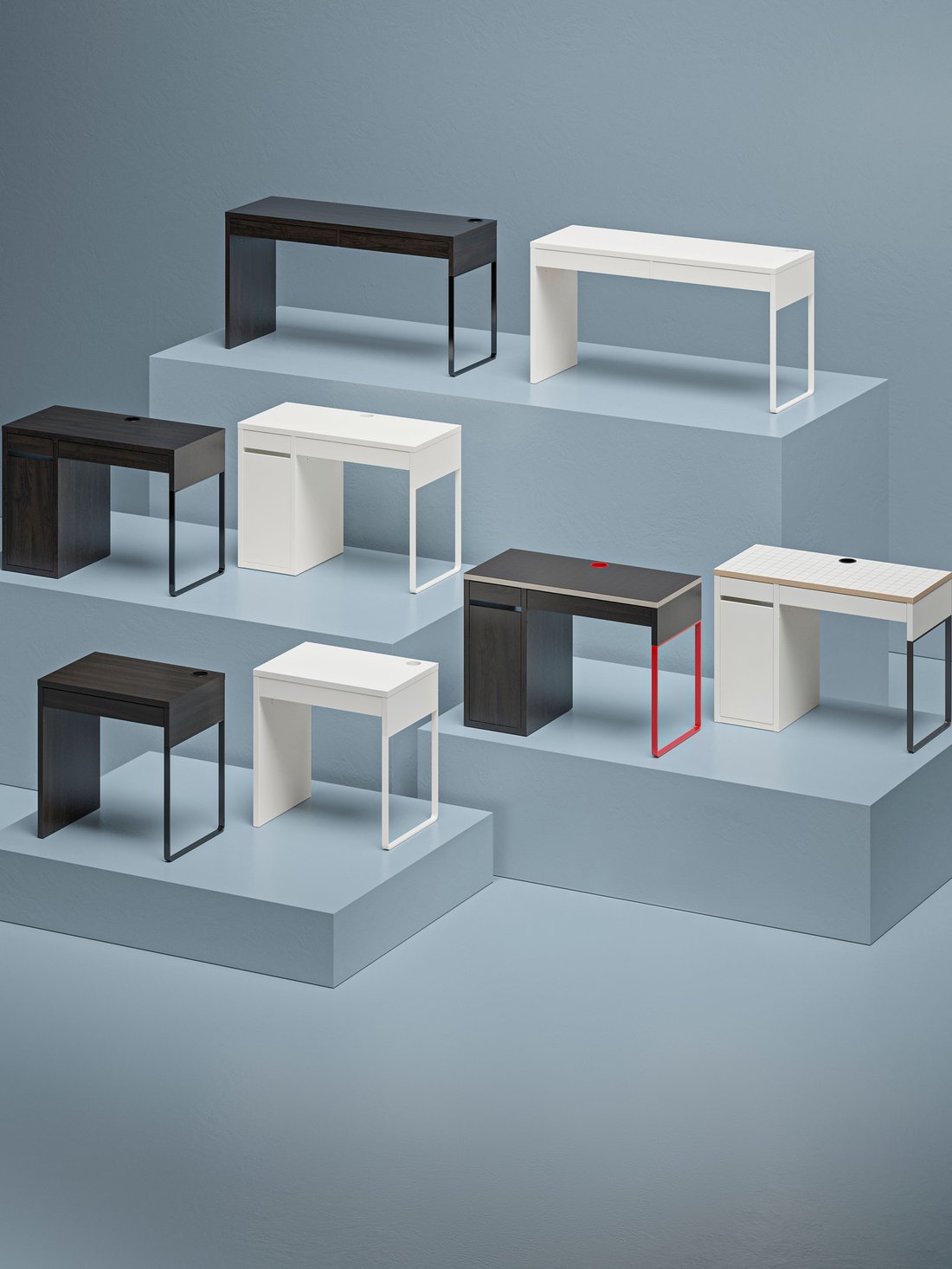 โต๊ะทํางาน ตู้ลิ้นชัก ซีรีส์ MICKE - เฟอร์นิเจอร์สำหรับเด็ก - IKEA