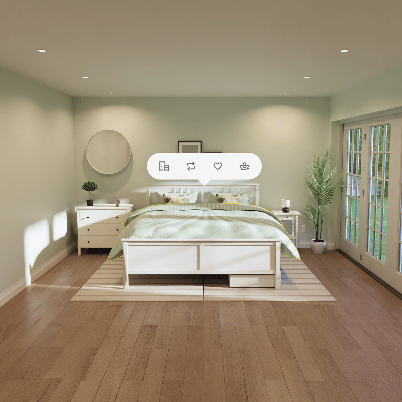 MALM Bettgestell hoch mit 2 Schubkästen, weiß, 120x200 cm - IKEA Österreich