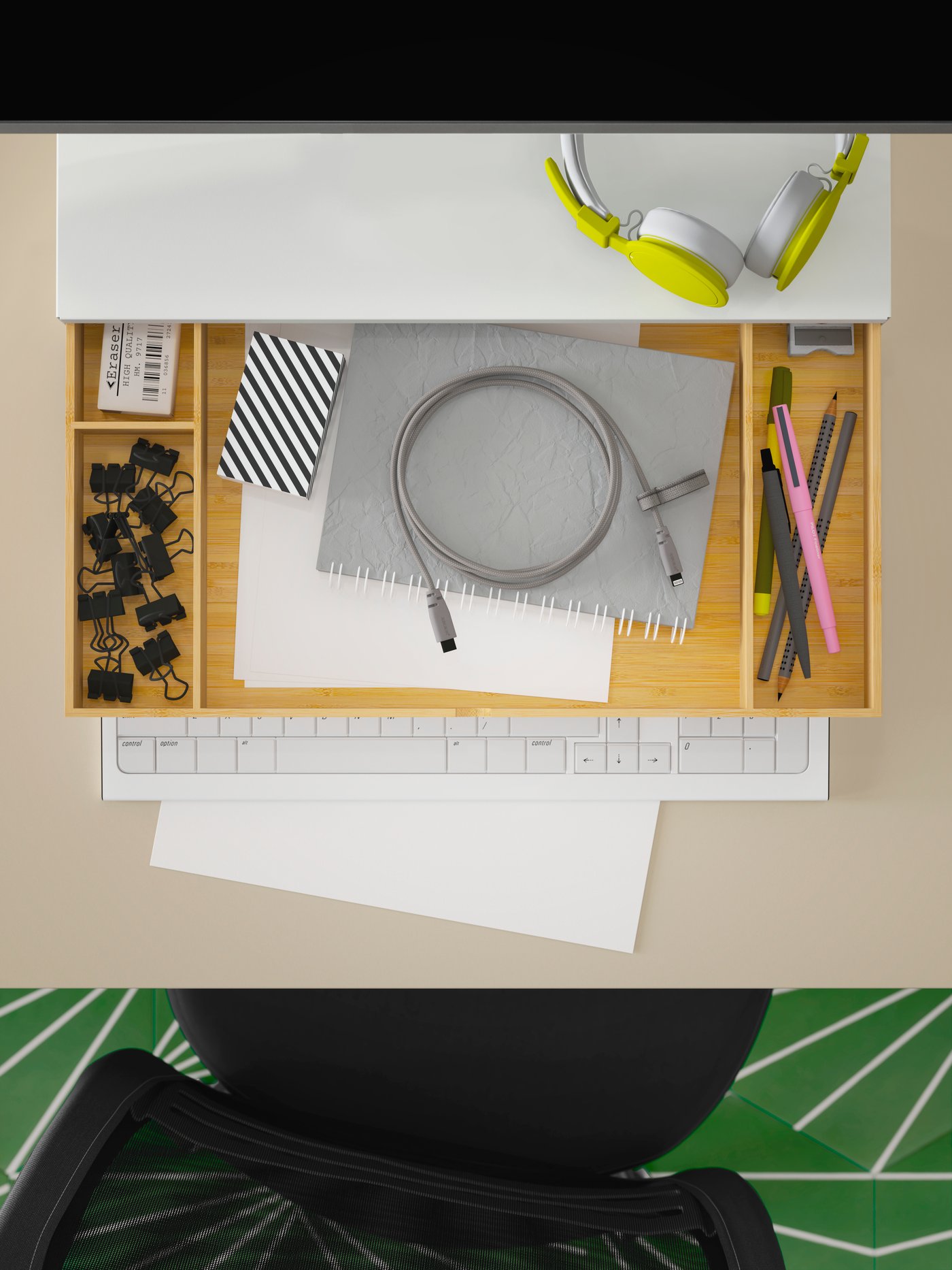 A flexible, stylish and productivity-oriented office - IKEA