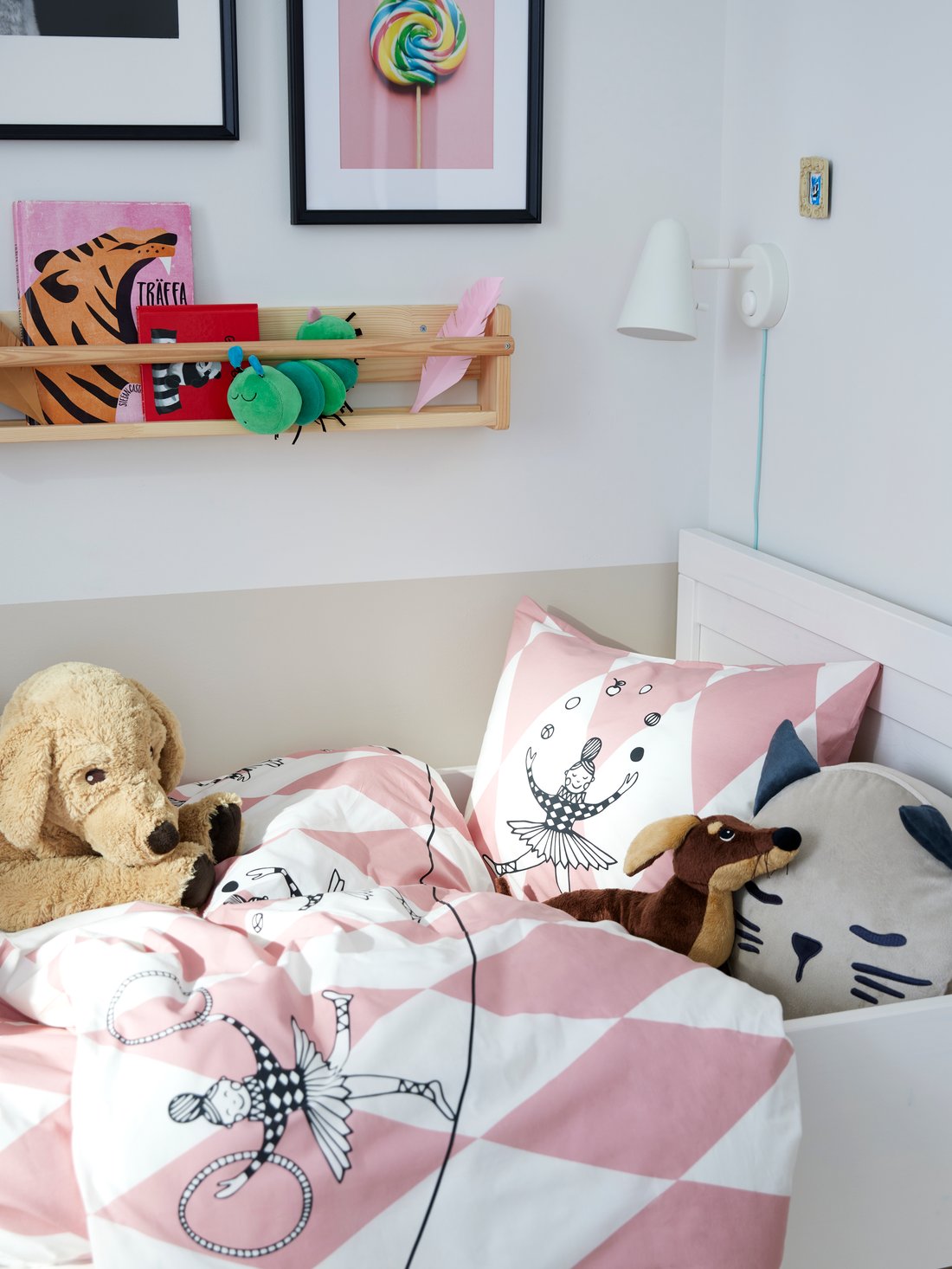 Chambre partagée traditionnelle et reposante - IKEA