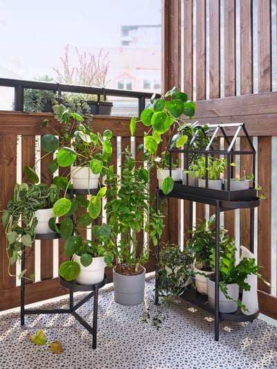 Ideas that help to bring a small balcony to life - IKEA Australia