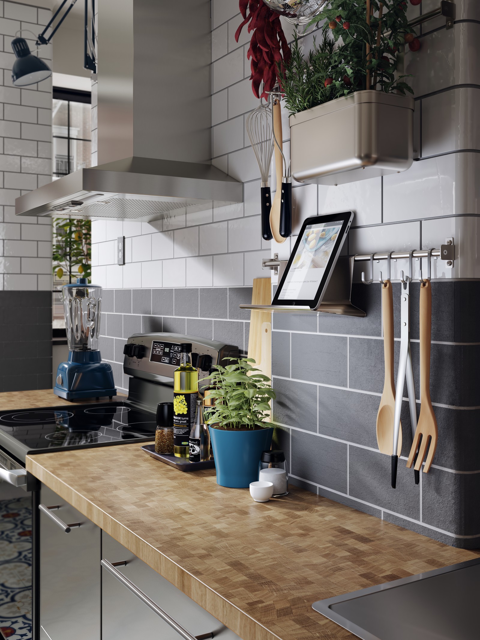 A restaurant-inspired and practical kitchen - IKEA