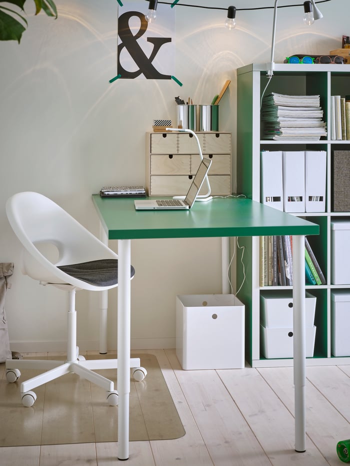 An optimized space for studies, rest and friends - IKEA