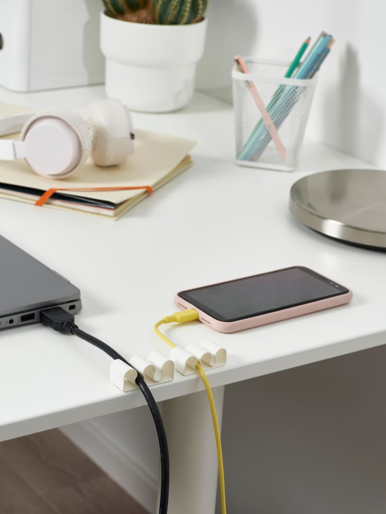Cable management idea for every nook at home - IKEA