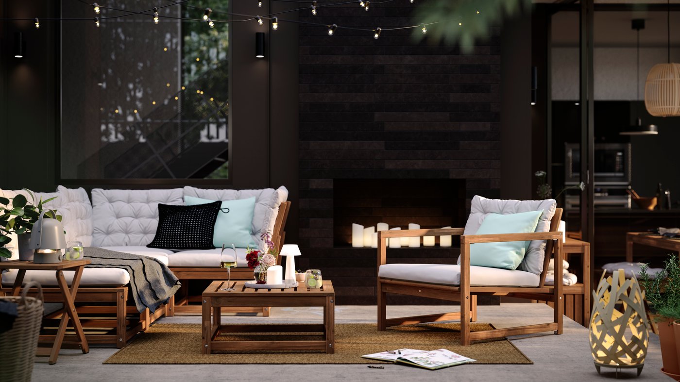 Inspiration uteplats och balkong - IKEA