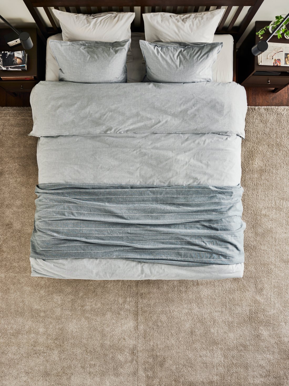 Bedroom rug ideas for a cozy atmosphere - IKEA