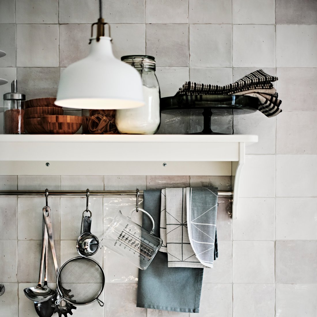 Kitchen Wall Storage - Kitchen Wall Organisers - S-Hooks - IKEA UK