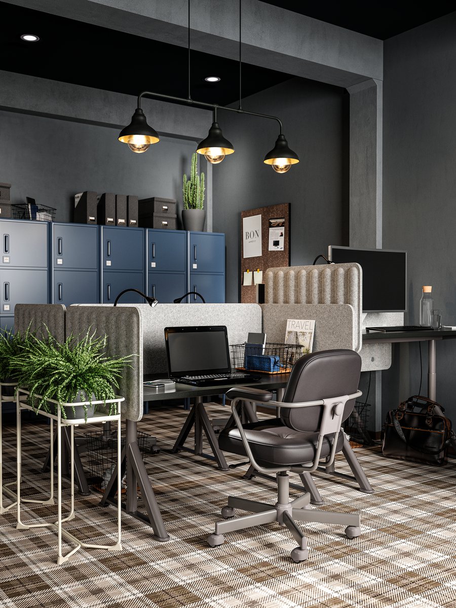 A flexible and comfortable workspace - IKEA