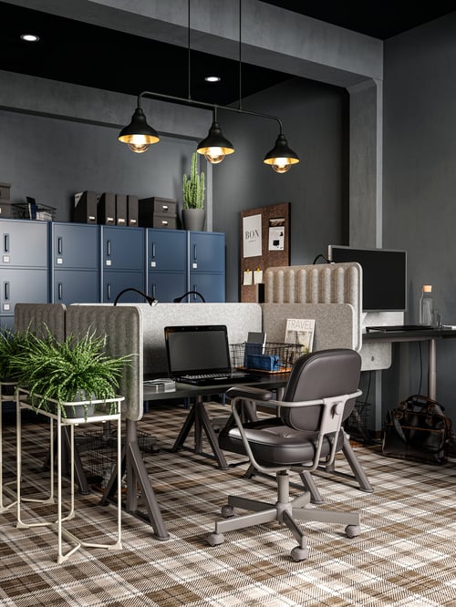 A flexible and comfortable workspace - IKEA