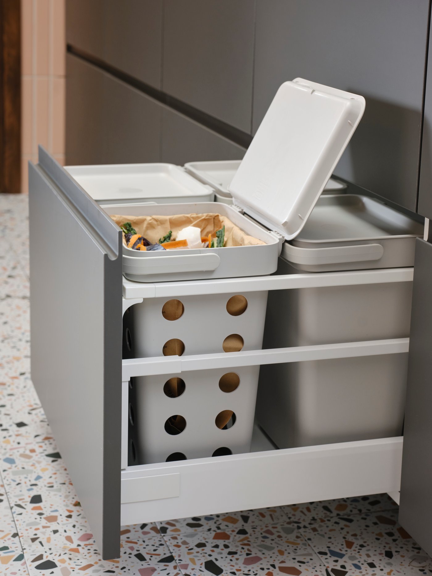 Easy ideas for kitchen waste sorting solutions - IKEA UK