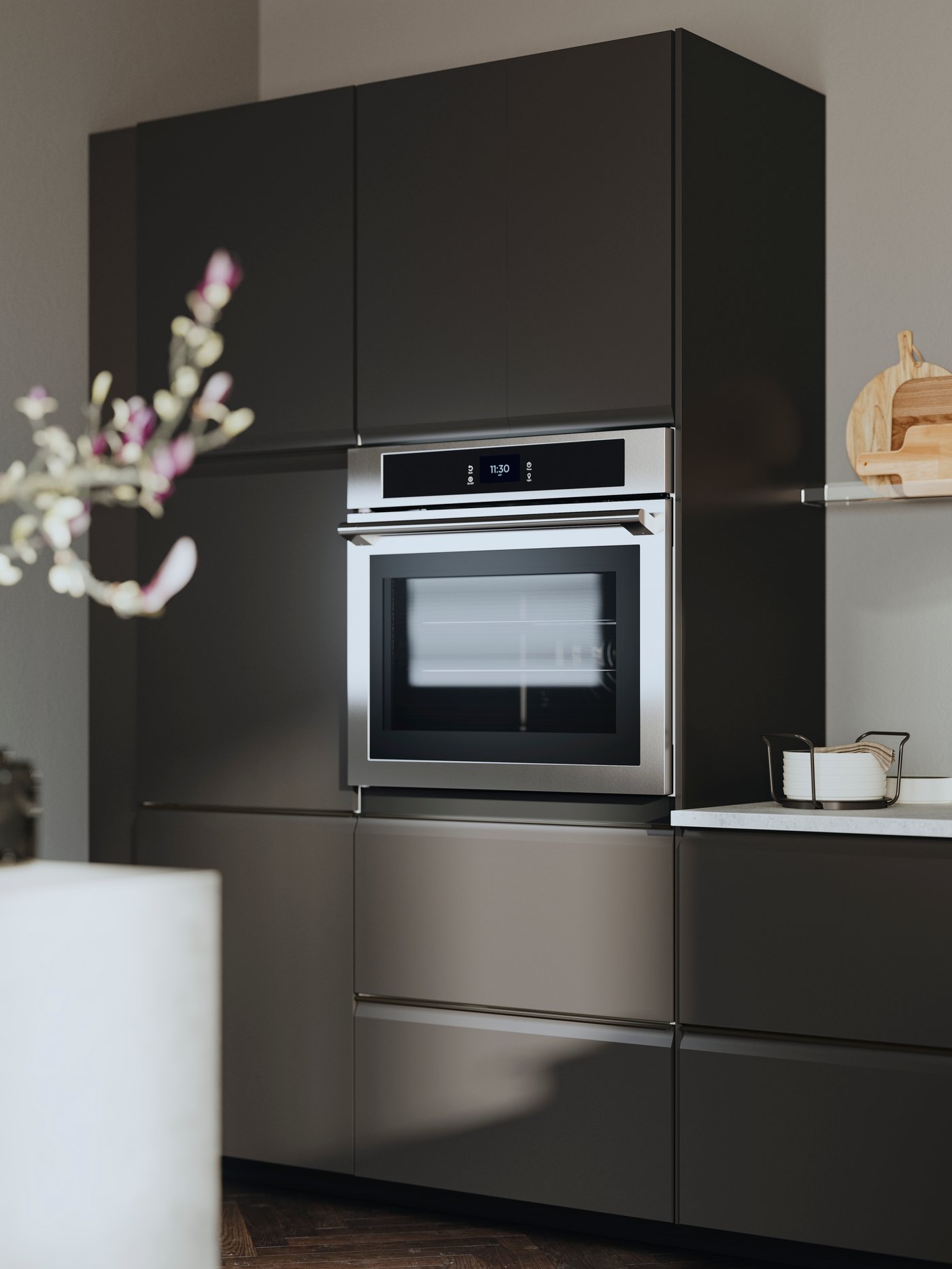 UPPLÖV anthracite kitchen fronts - IKEA