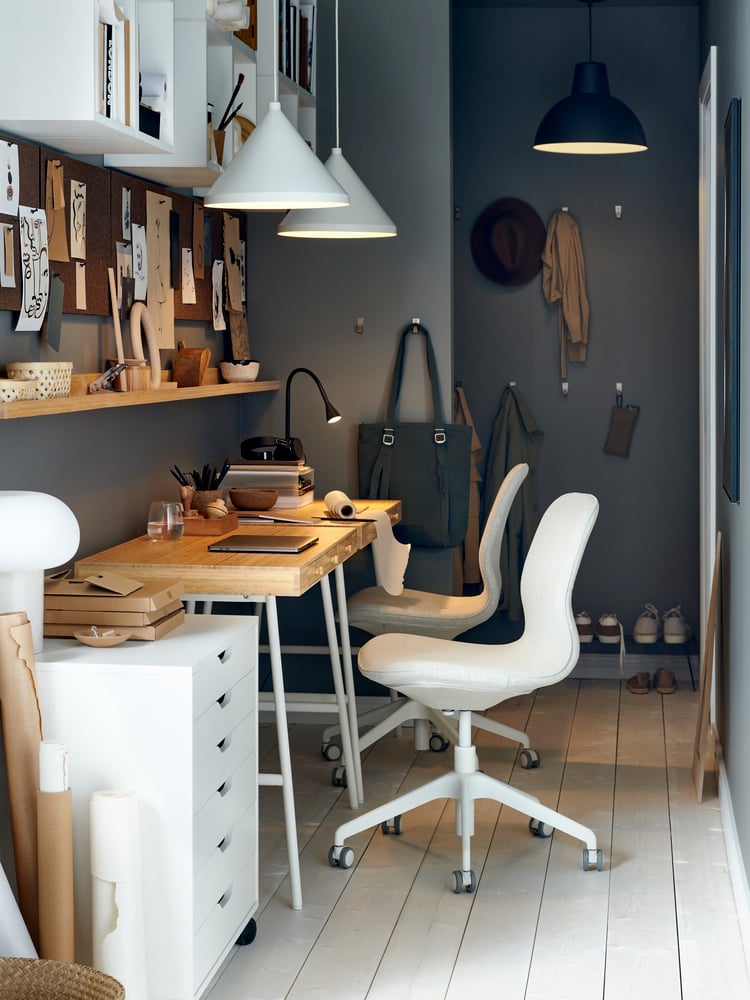 Home workspace ideas for any small space - IKEA